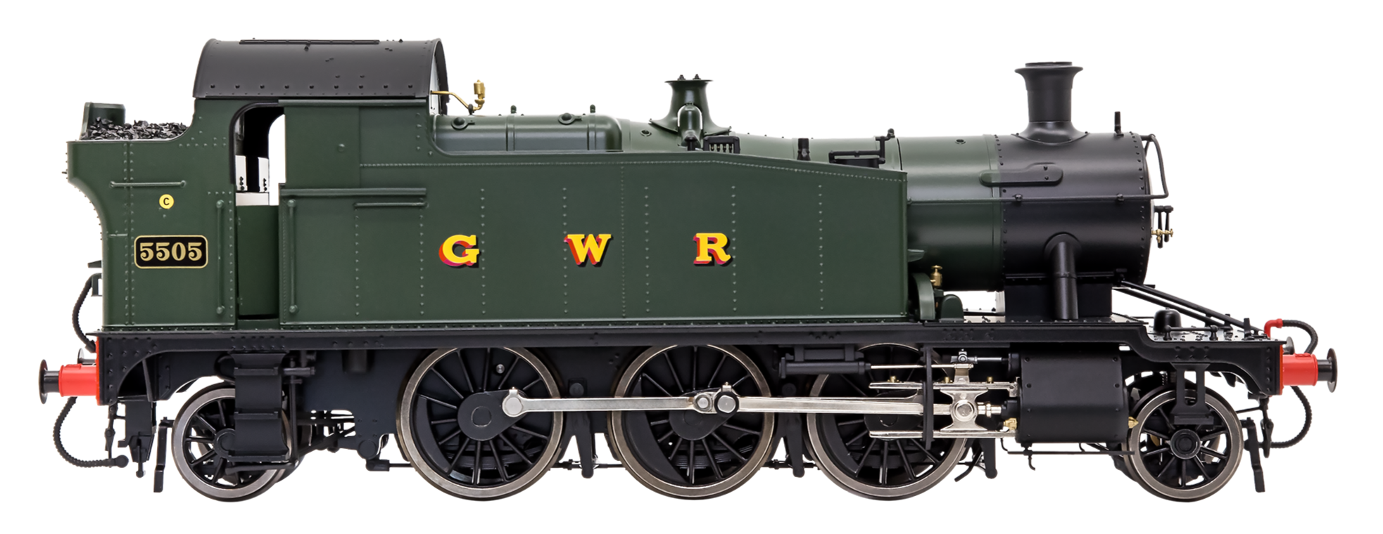 Lionheart Trains Class 55xx 2-6-2 ‘GWR’ GWR Green 5505 Steam Locomotive ...