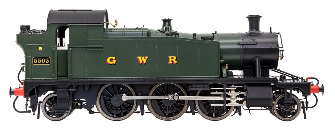 Lionheart Trains Class 55xx 2-6-2 ‘GWR’ GWR Green 5505 Steam Locomotive ...