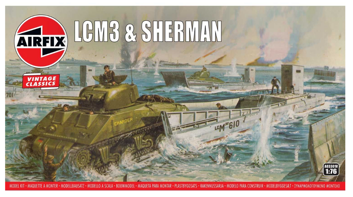 LCM3 & Sherman Model Kit – Rails of Sheffield