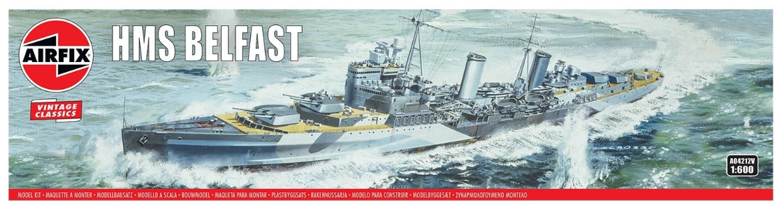 Airfix A04212V HMS Belfast Model Kit – Rails
