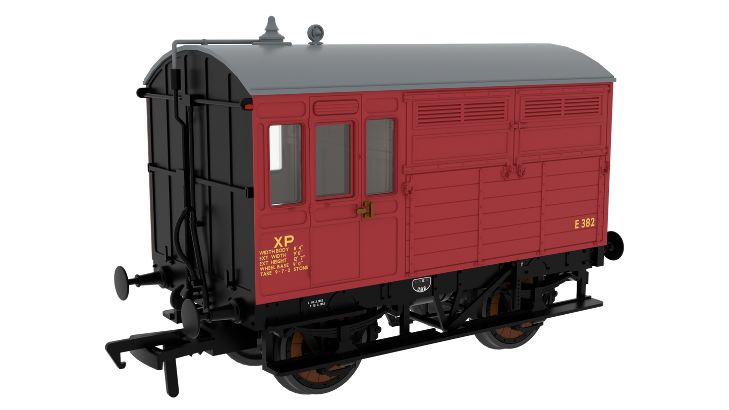 Rapido Trains UK 829023 BR ‘Evolution’ Horsebox No.E382 – Rails