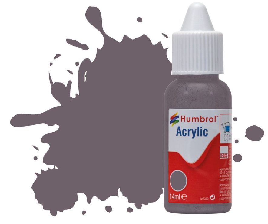 Humbrol DB0079 Acrylic Dropper Bottle - No 79 Blue Grey - Matt - 14ml ...