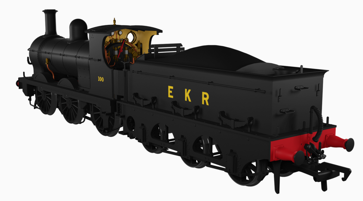 Rapido Trains UK 966008 SECR O1 No.100 East Kent Railway Black Steam ...
