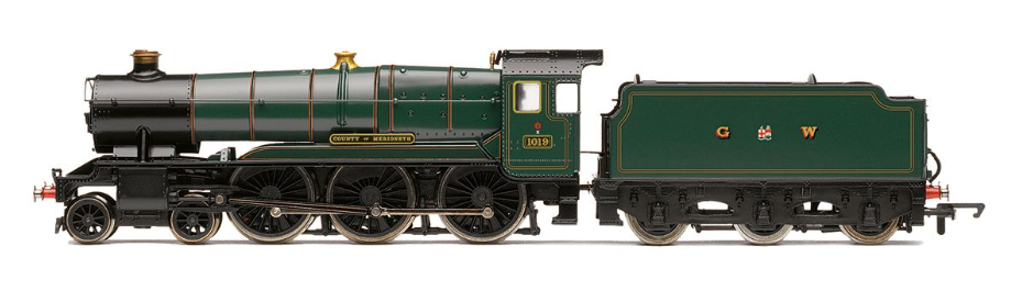 Hornby R30376 RailRoad Class 1000 GWR 'County of Merioneth' Train Pack ...