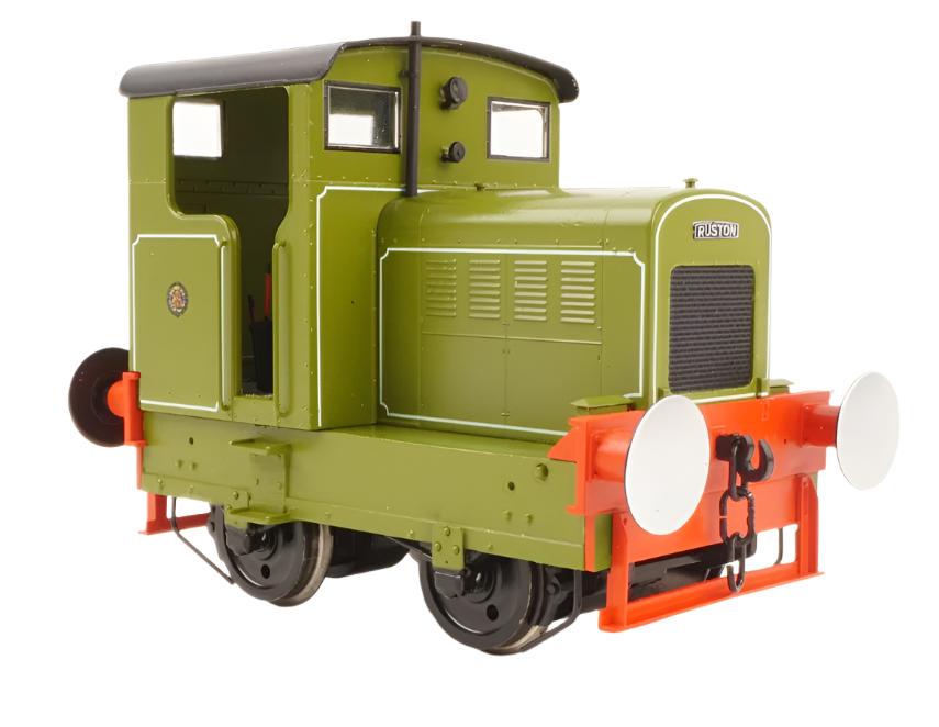 Heljan Ruston & Hornsby 48DS Factory Lined Green (Open Cab) Diesel ...
