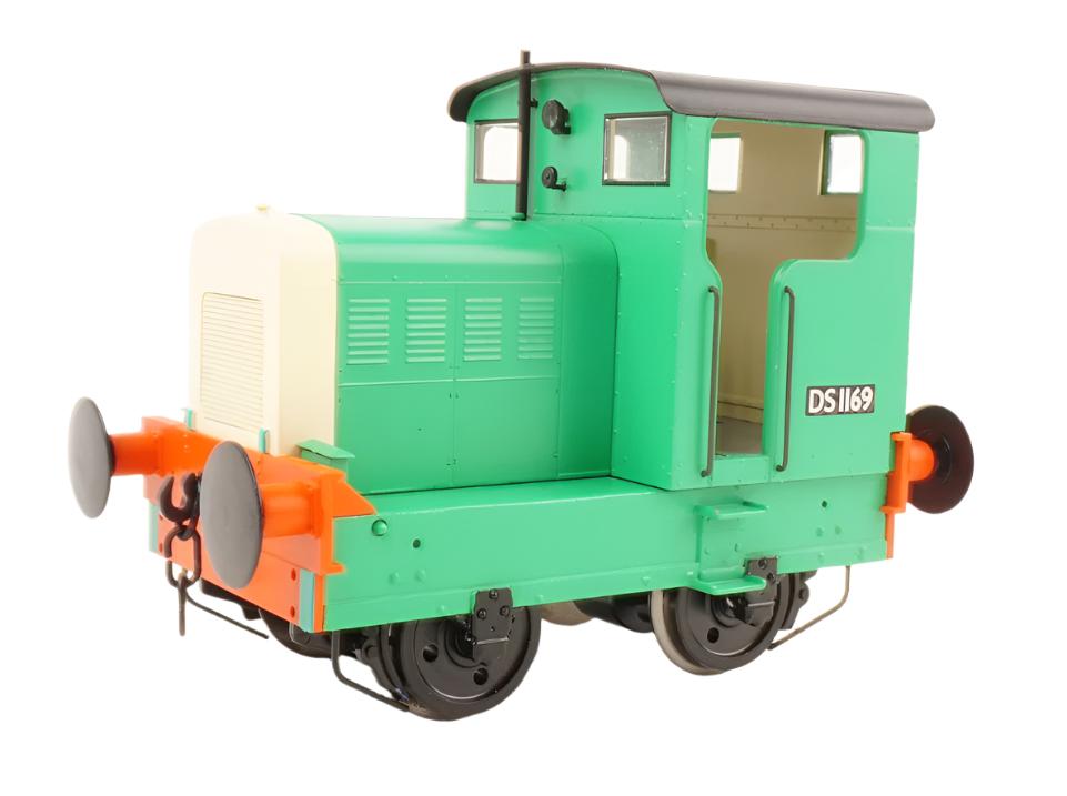 Heljan Ruston & Hornsby 48DS BR Southern Region Green DS1169 (Open Cab ...