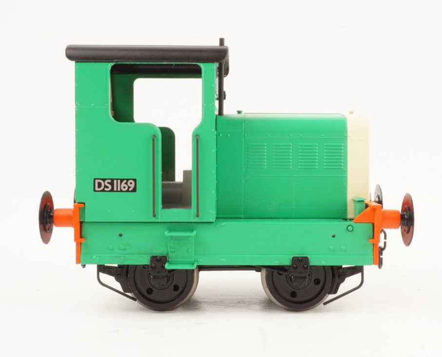Heljan Ruston & Hornsby 48DS BR Southern Region Green DS1169 (Open Cab ...