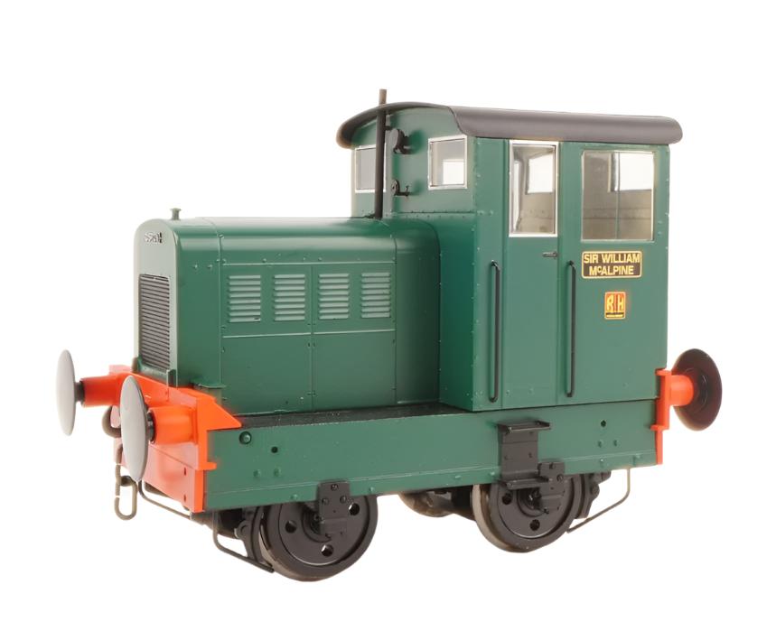 Heljan Ruston & Hornsby 48DS Dark Green ‘Sir William McAlpine ...