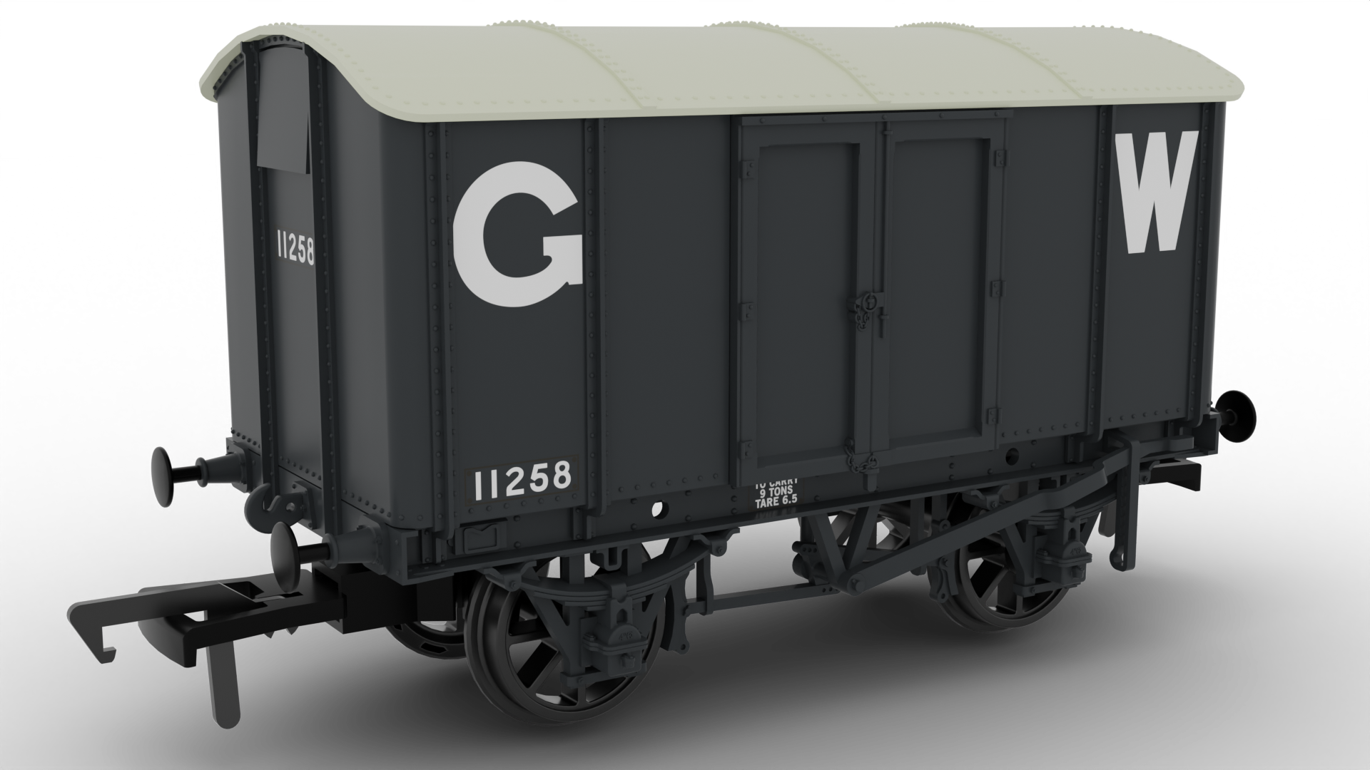 Rapido Trains UK 908037 Dia. V6 Iron Mink GWR Grey (25" – Rails