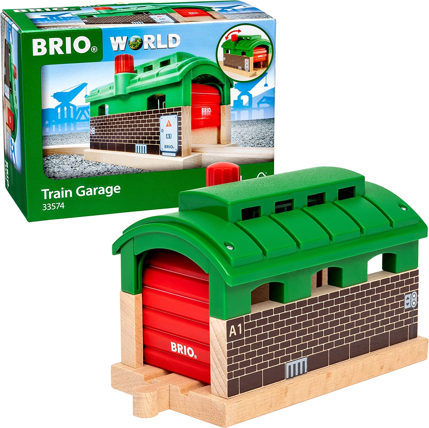 Brio 33574 BRIO World - Train Garage – Rails