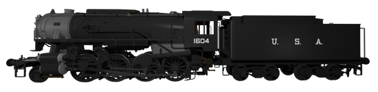 Rapido Trains UK USATC S160 2-8-0 GWR Wartime Black U.S.A on Tender No ...