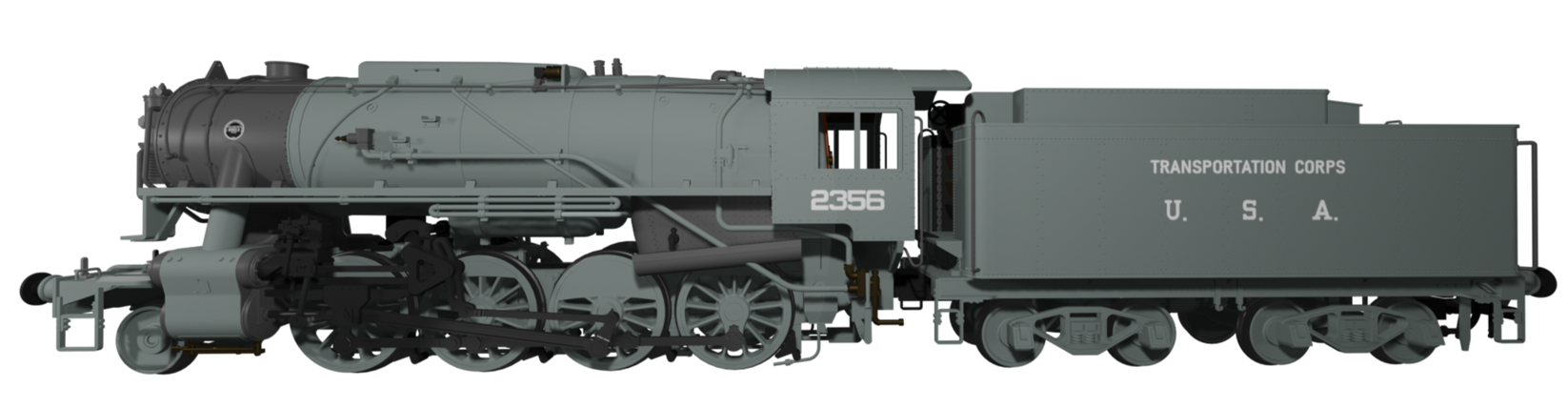 Rapido Trains UK 926004 USATC S160 2-8-0 SR Wartime Light – Rails