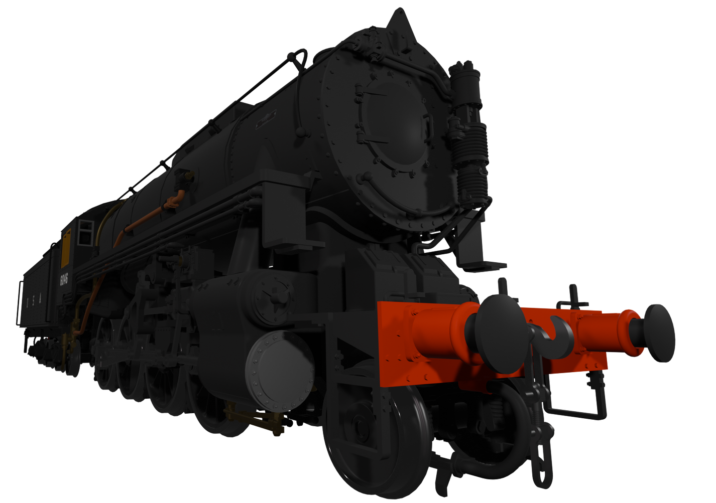 Rapido Trains UK 926007 USATC S160 2-8-0 Black U.S.A on – Rails