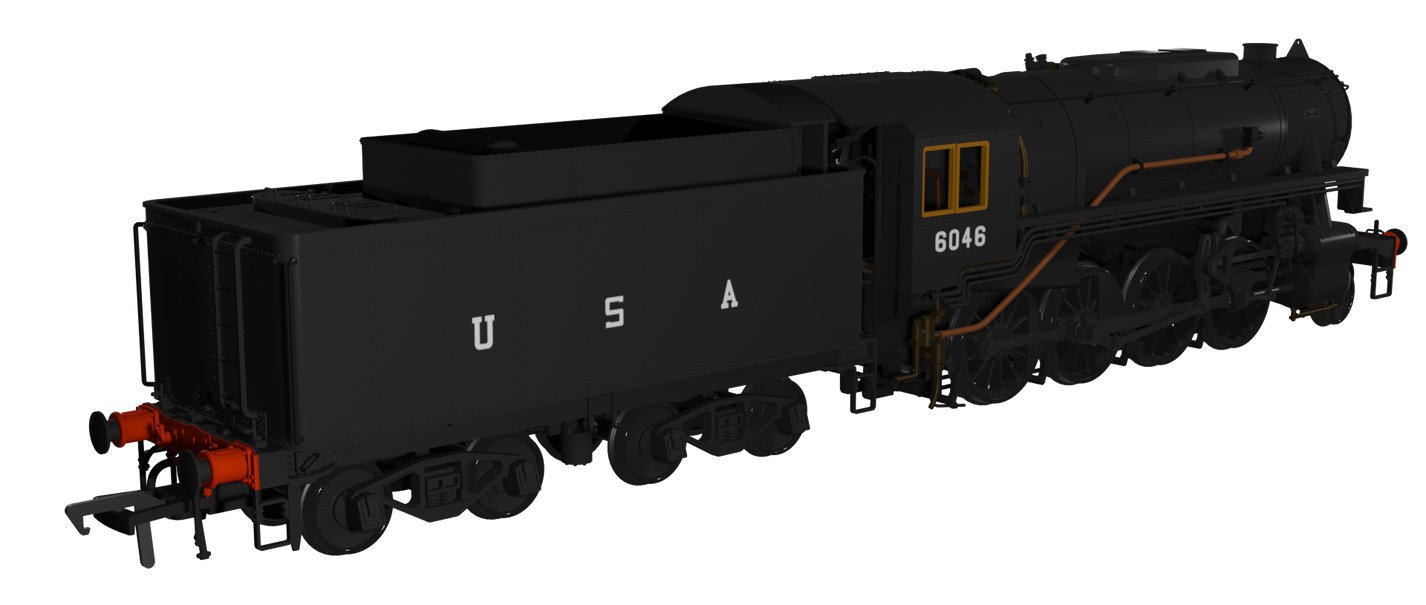 Rapido Trains UK 926007 USATC S160 2-8-0 Black U.S.A on – Rails