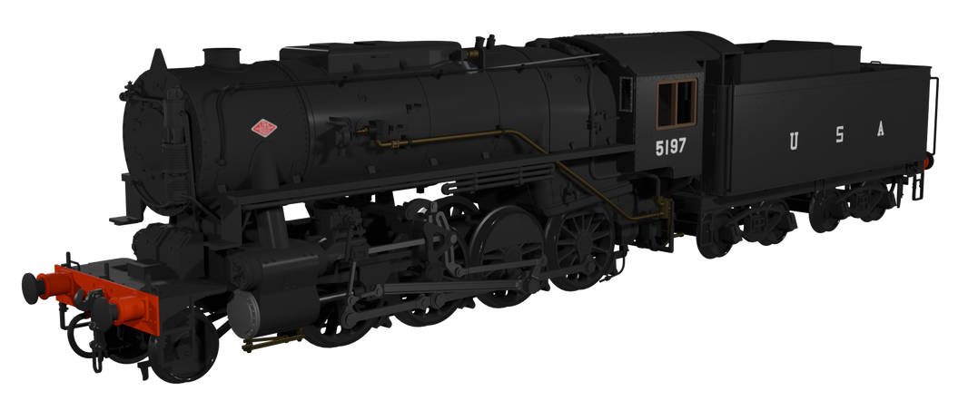 OO Gauge USATC S160 2-8-0 – Rails
