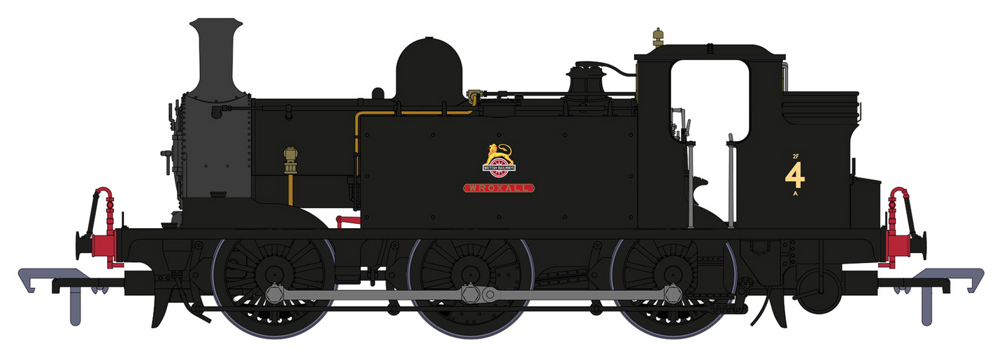Rapido Trains UK LBSCR Stroudley ‘E1’ 0-6-0T No. 4 Wroxall in BR ...