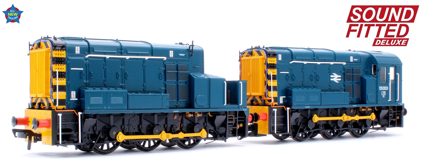 Bachmann 35-946SFX Class 13 13003 BR Blue Diesel Locomotive - – Rails