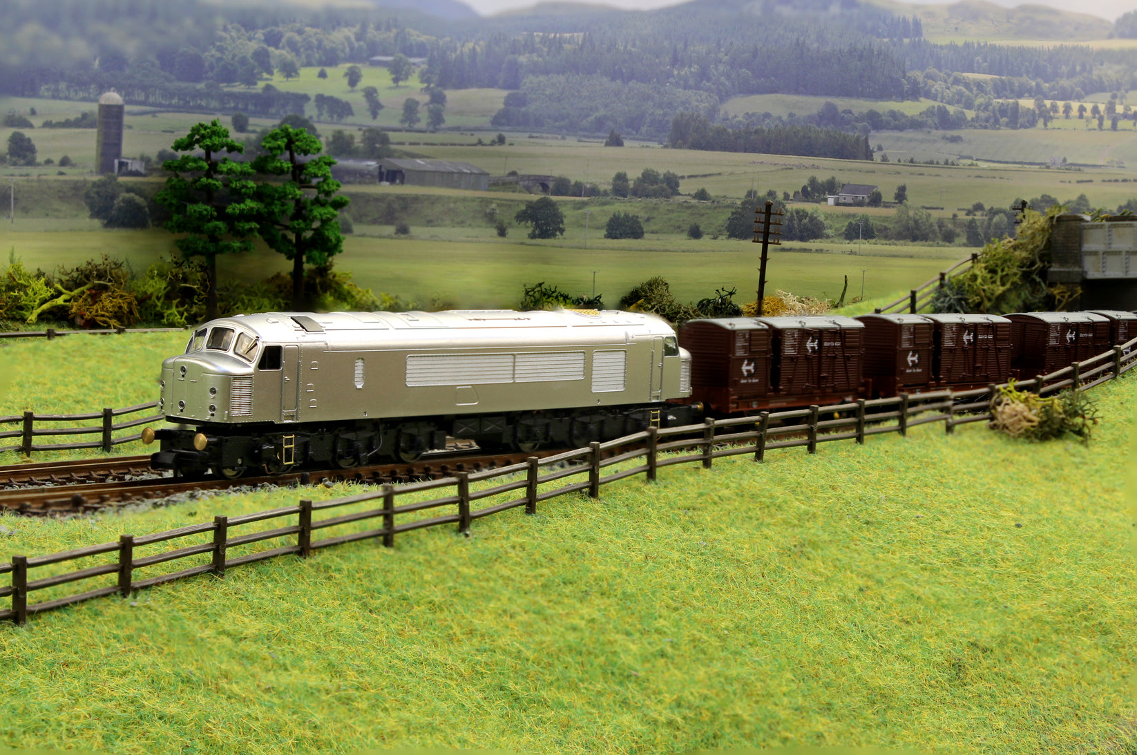 Rapido Trains UK Class 44 D2 "Helvellyn" BR Green With Small Yellow ...