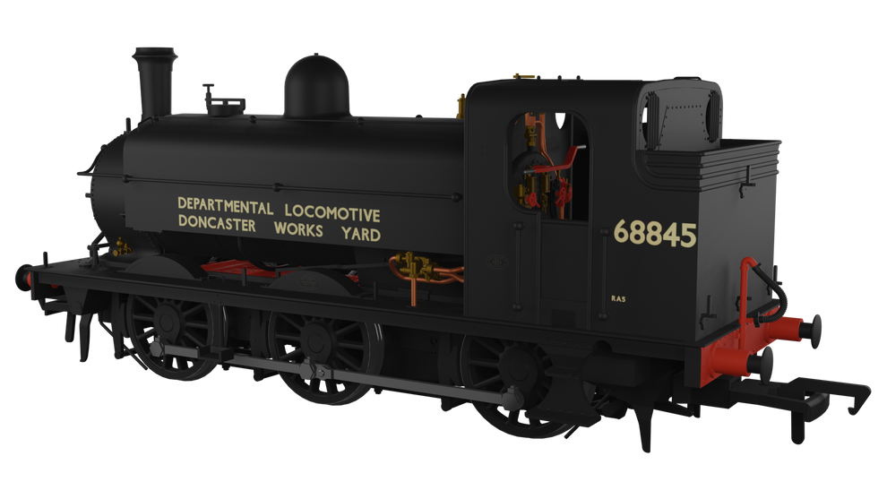 Rapido Trains UK 958513 Class J52/2 Doncaster Works Yard – Rails