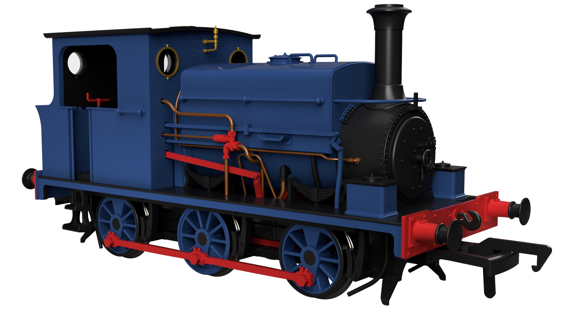 Rapido Trains UK Manning Wardle L Class 'Matthew Murray' in Lined Blue ...
