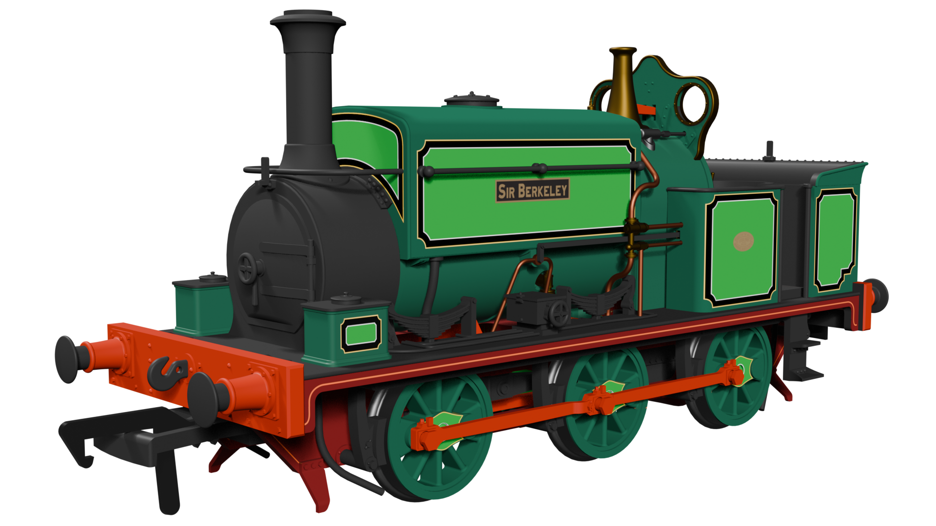 Rapido Trains UK Manning Wardle L Class 'Sir Berkeley' (as Preserved ...