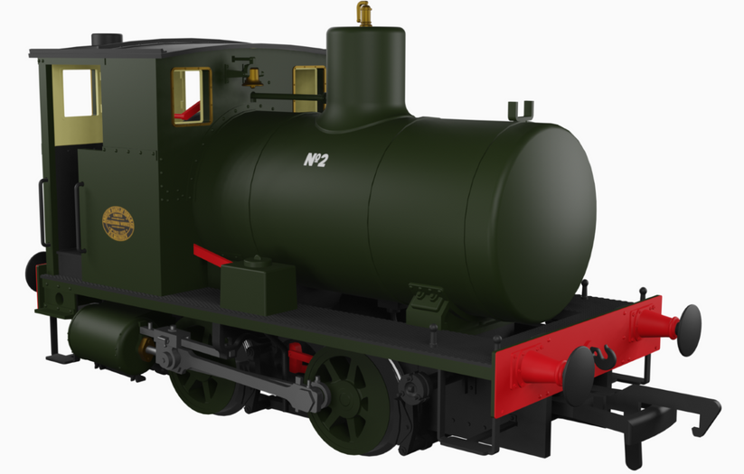 Rapido Trains UK 965001 Andrew Barclay Fireless 0-4-0 - – Rails