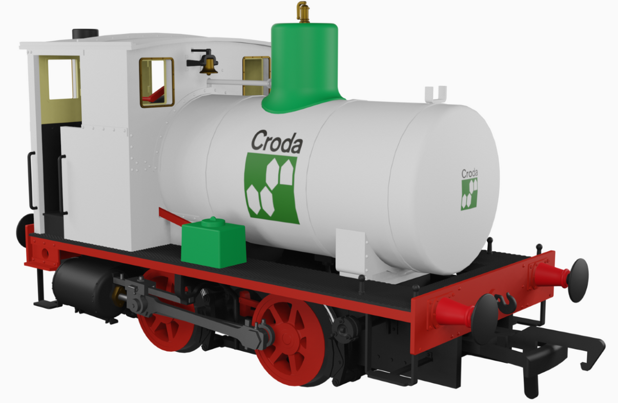 Rapido Trains UK Andrew Barclay Fireless 0-4-0 - Croda Chemicals (Works ...