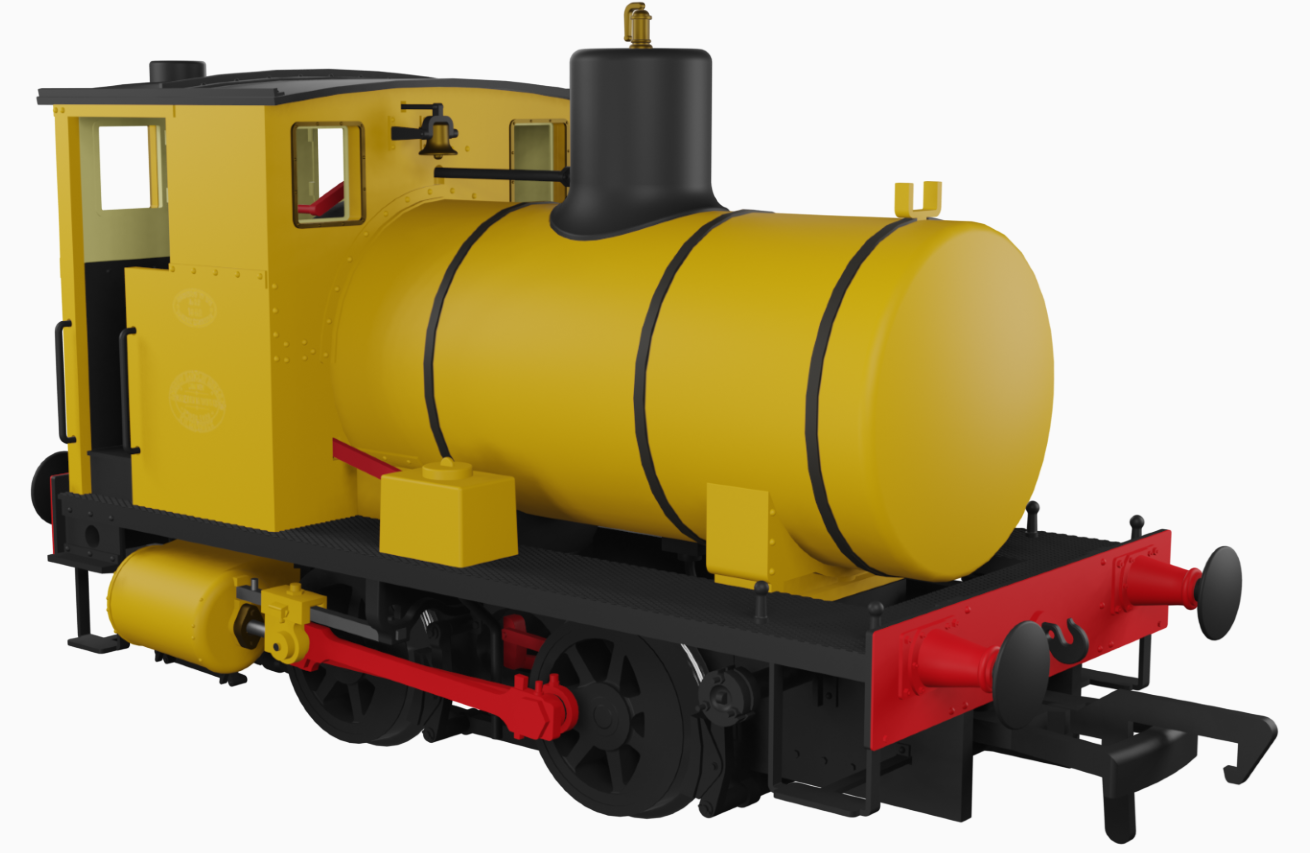 Rapido Trains UK 965504 Andrew Barclay Fireless 0-4-0 - Shell Mex ...
