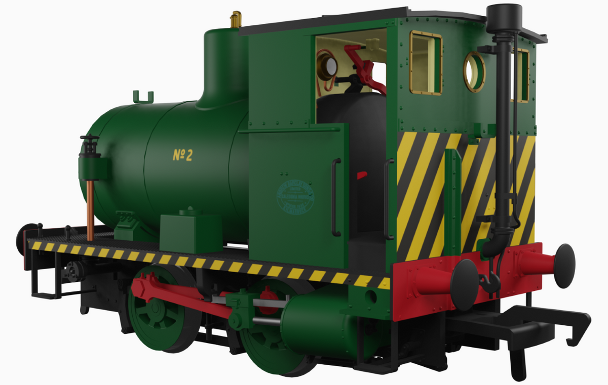 Rapido Trains UK 965506 Andrew Barclay Fireless 0-4-0 - Boots No.2 ...