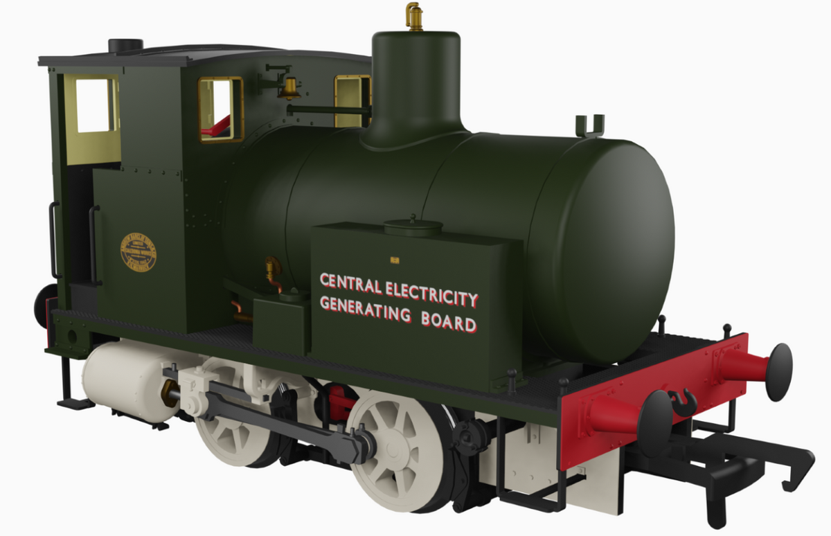 Rapido Trains UK 965509 Andrew Barclay Fireless 0-4-0 - CEGB (Works No ...