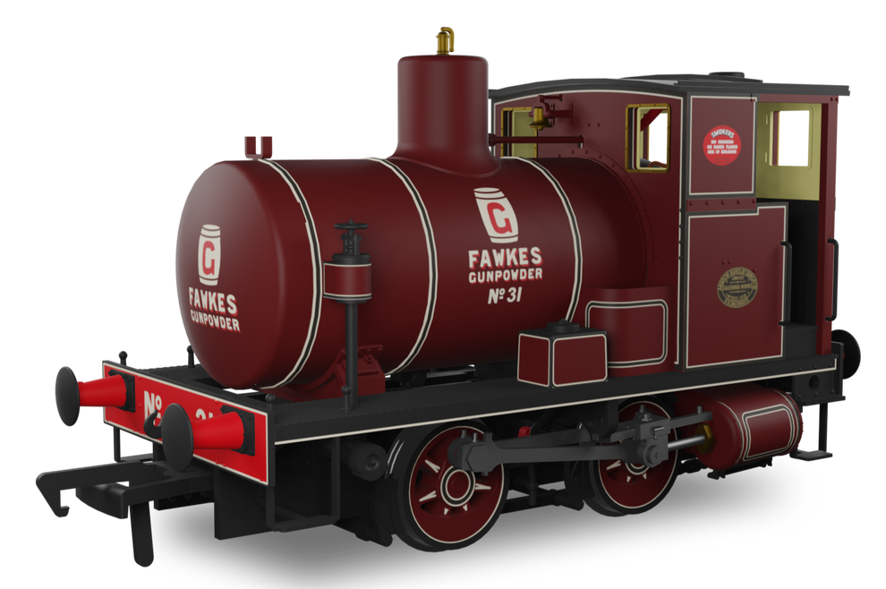 Rapido Trains UK 965011 Andrew Barclay Fireless 0-4-0 G. – Rails