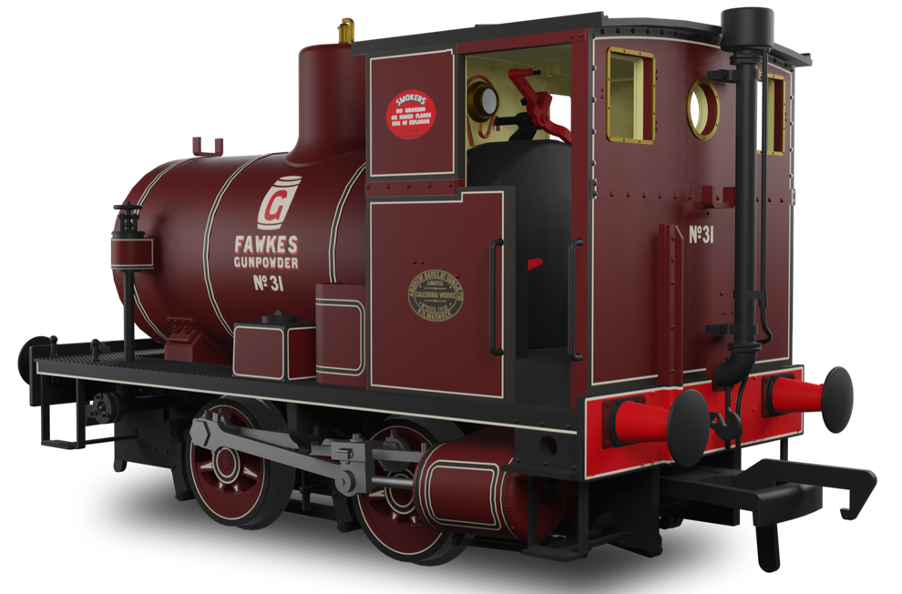 Rapido Trains UK 965011 Andrew Barclay Fireless 0-4-0 G. – Rails