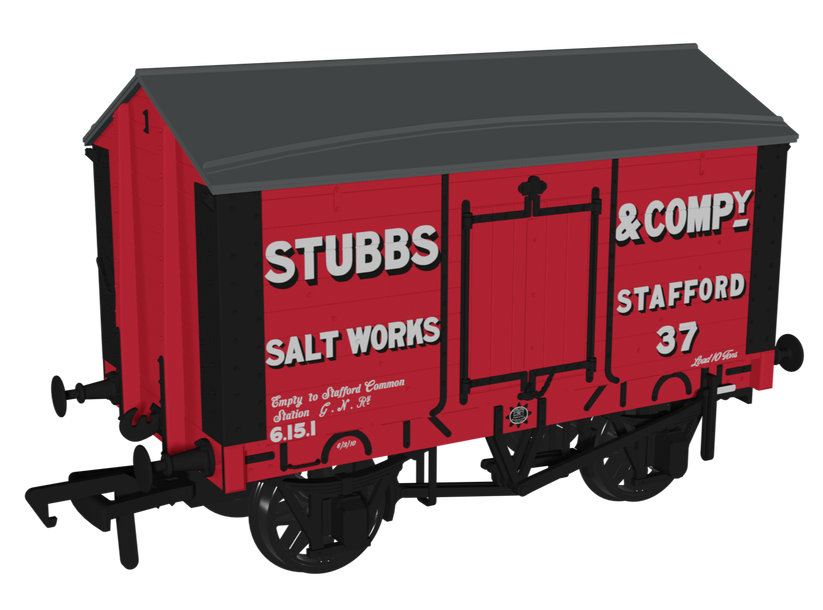 Rapido Trains UK 967615 RCH 1907 Private Owner Salt Van - – Rails