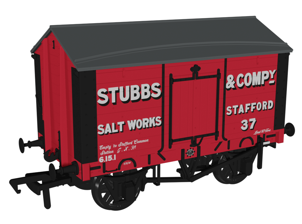 Rapido Trains UK 967615 RCH 1907 Private Owner Salt Van - – Rails