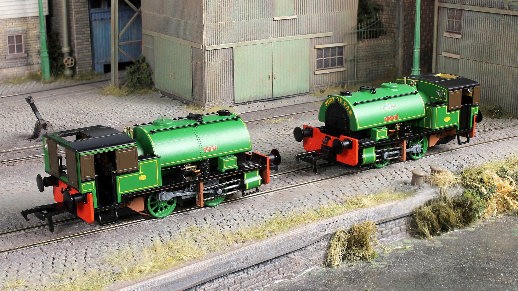 Rapido Trains UK 968501 Port of Par Bagnalls Twin Pack - – Rails