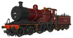 Rapido Trains UK 974506 Midland Railway 483 Class 4-4-0 LMS – Rails