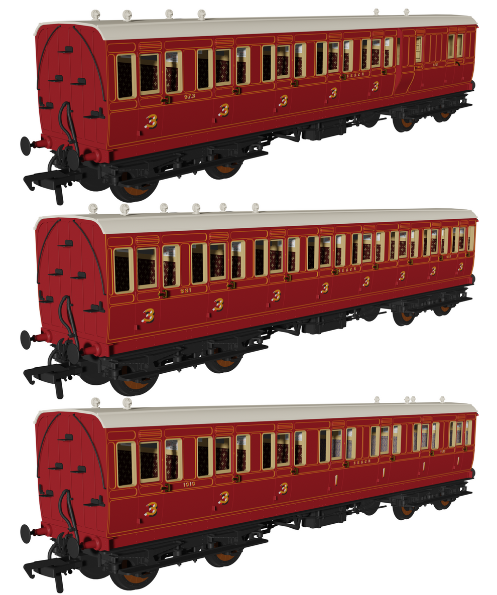Rapido Trains UK 978001 48' SECR ‘Evolution’ Bogie Coach – Rails