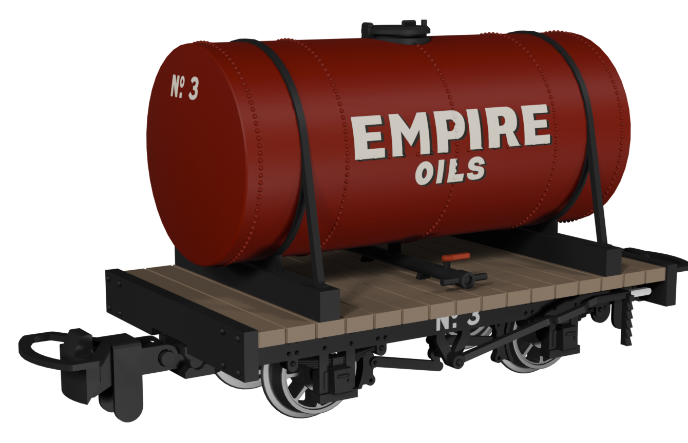 Rapido Trains UK 990104 Cylindrical Tank - Empire Oils No.3 – Rails