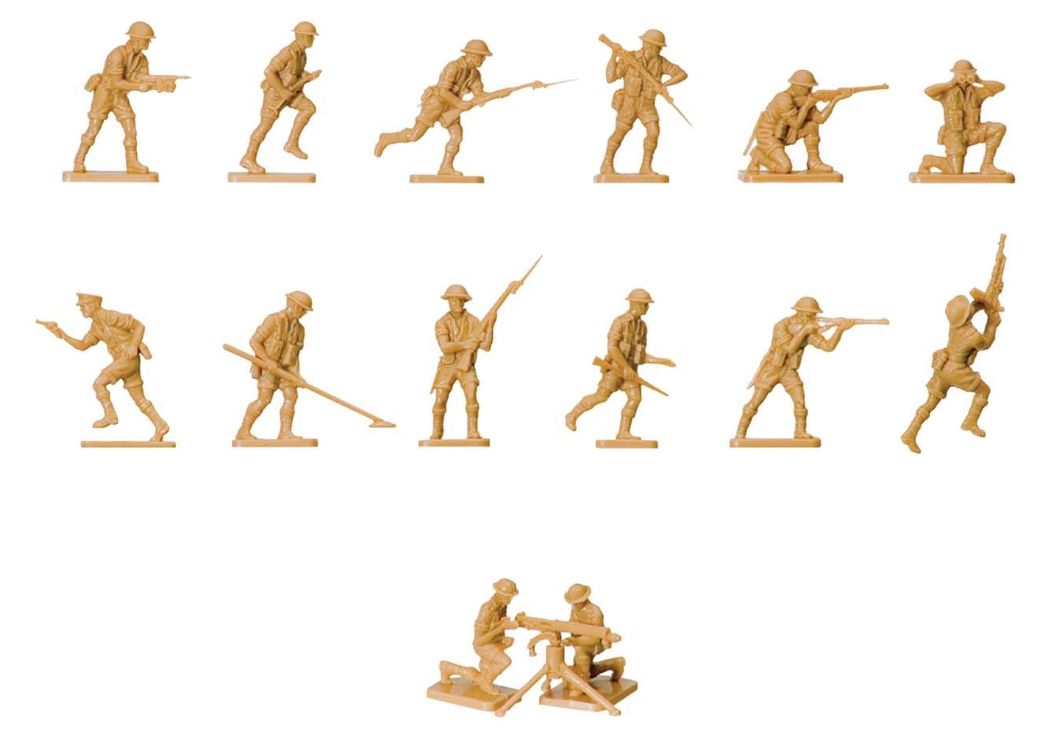 WWII British 8th Army Model Kit – Rails of Sheffield