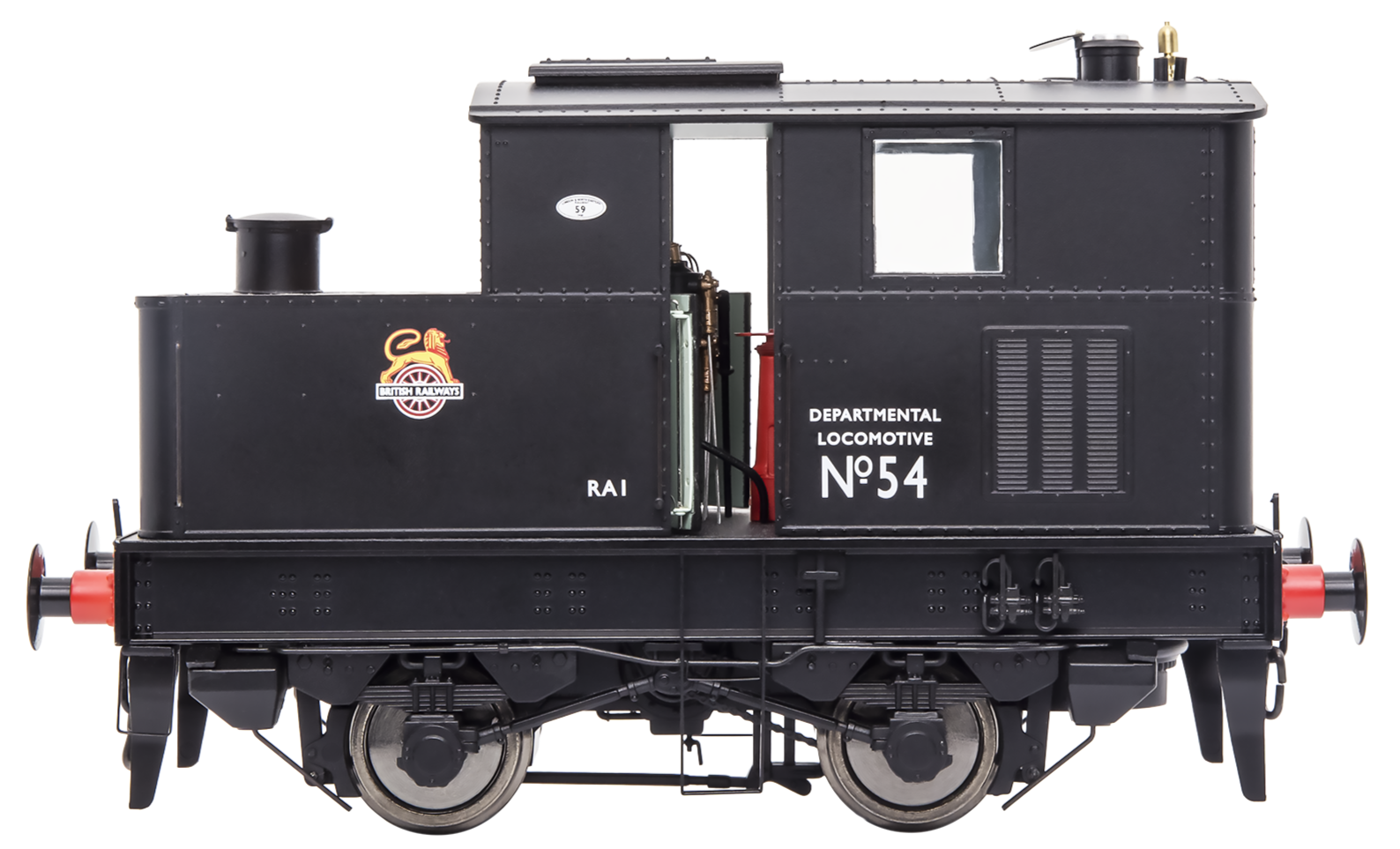 Dapol Sentinel BR Early Crest Departmental No 54 Steam Locomotive - DCC ...