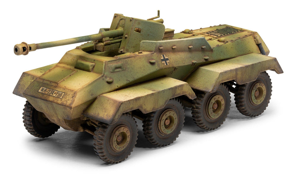 Airfix A01311V SDKFz.234 Armoured Car Model Kit – Rails