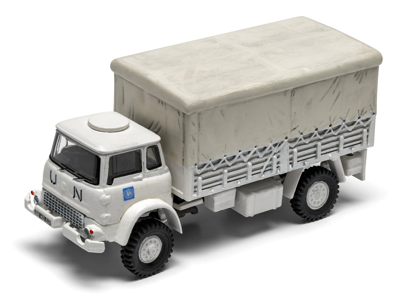 Airfix A02326A British Army 4-ton 4 x 4 G.S Truck Model Kit – Rails
