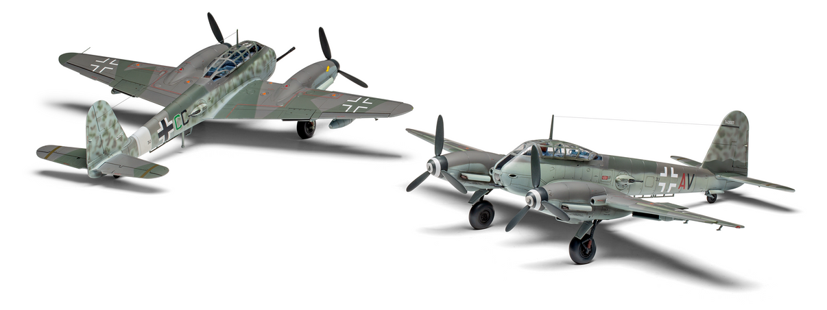 Airfix A04066 Messerschmitt Me410A-1/U2 & U4 Model Kit – Rails