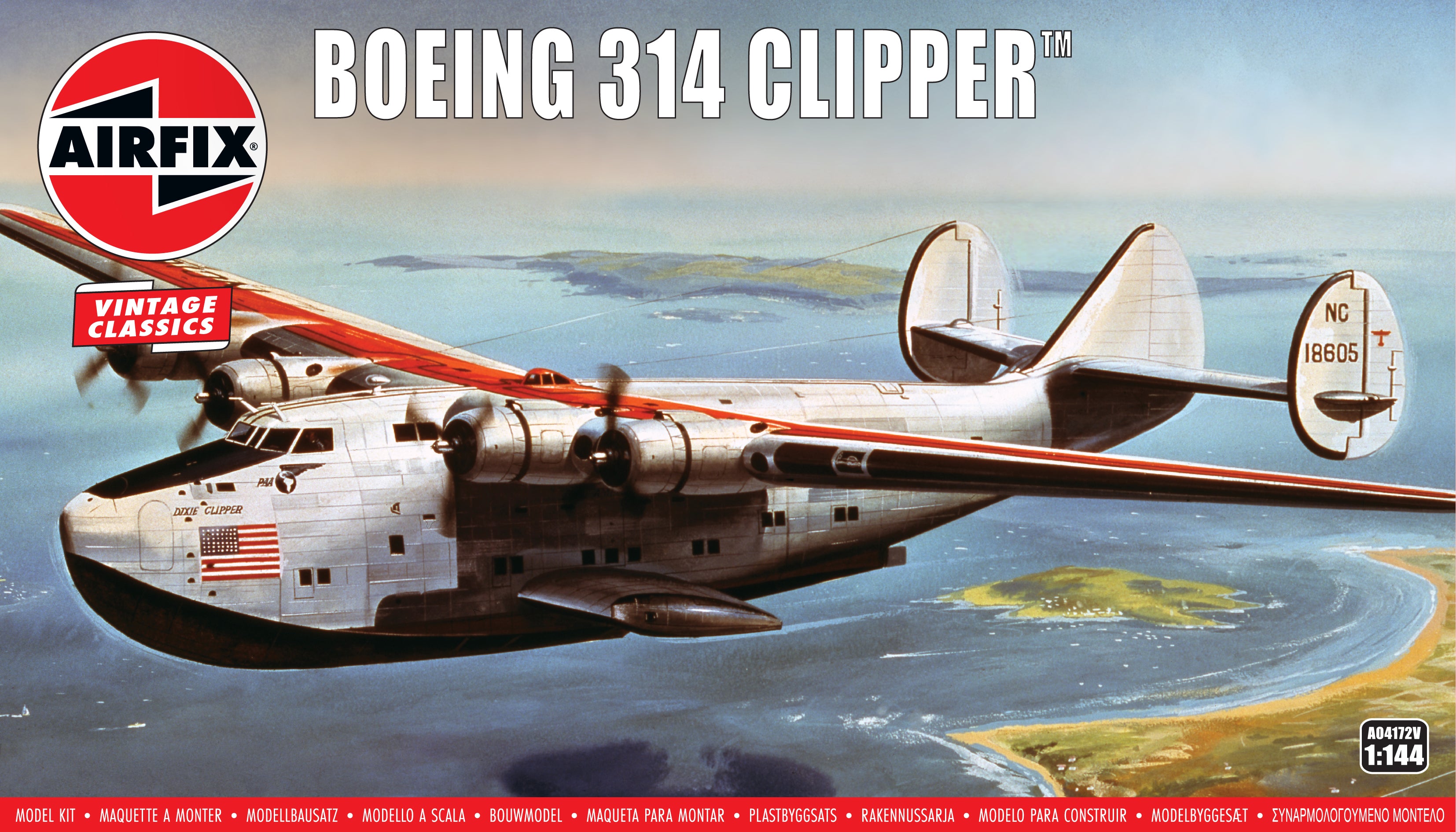 Airfix Boeing 314 Clipper Model Kit – Rails of Sheffield