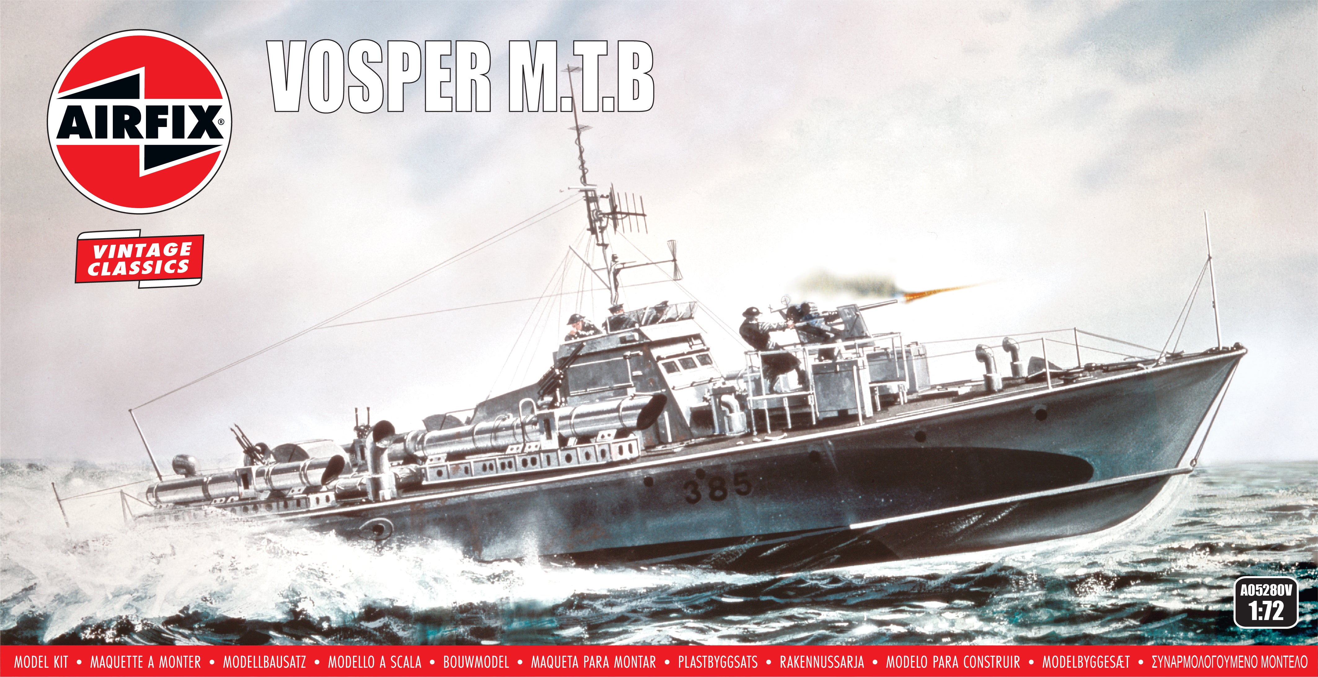 Airfix Vosper M.T.B Model Kit – Rails of Sheffield