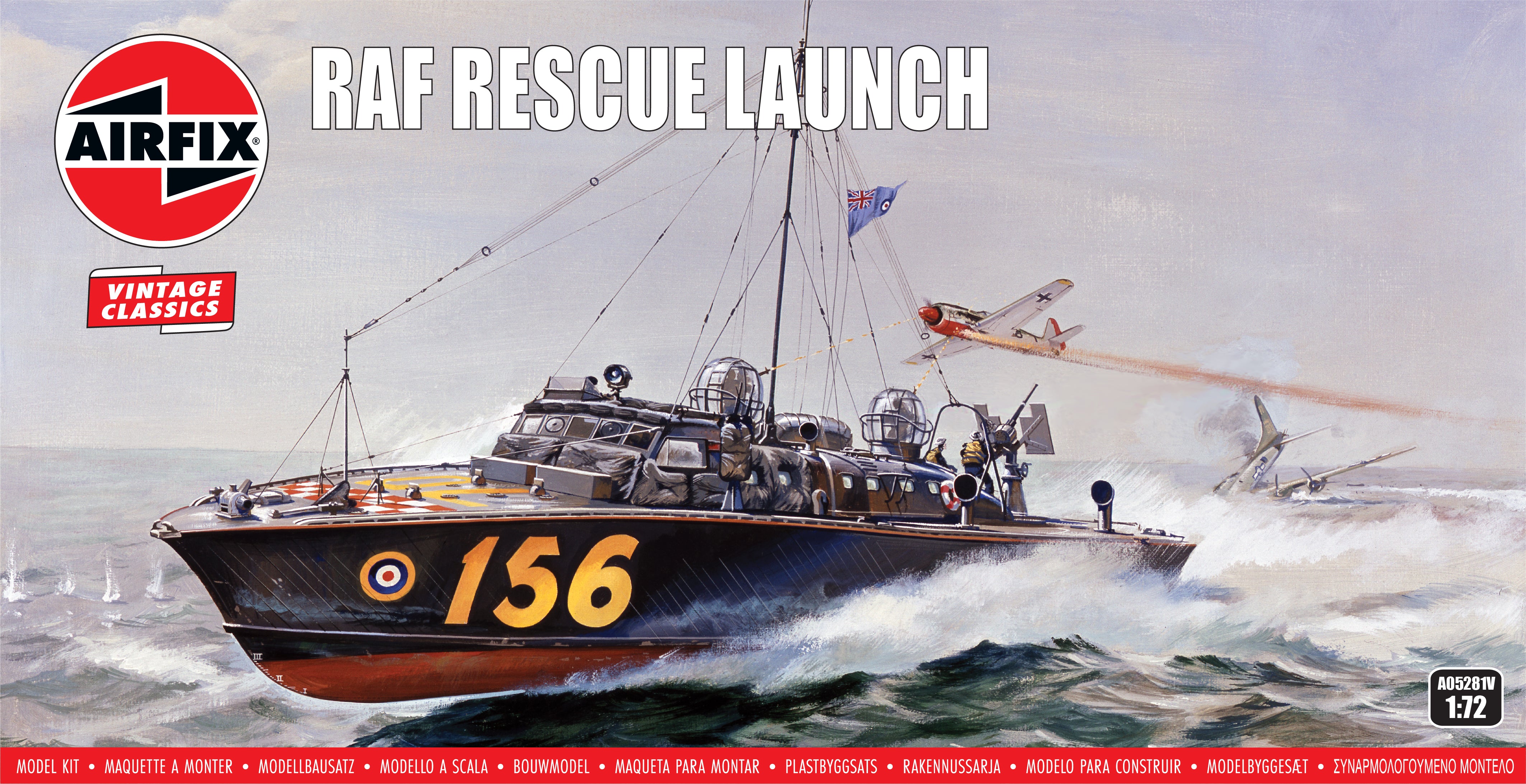 Airfix RAF Rescue Launch Model Kit – Rails of Sheffield