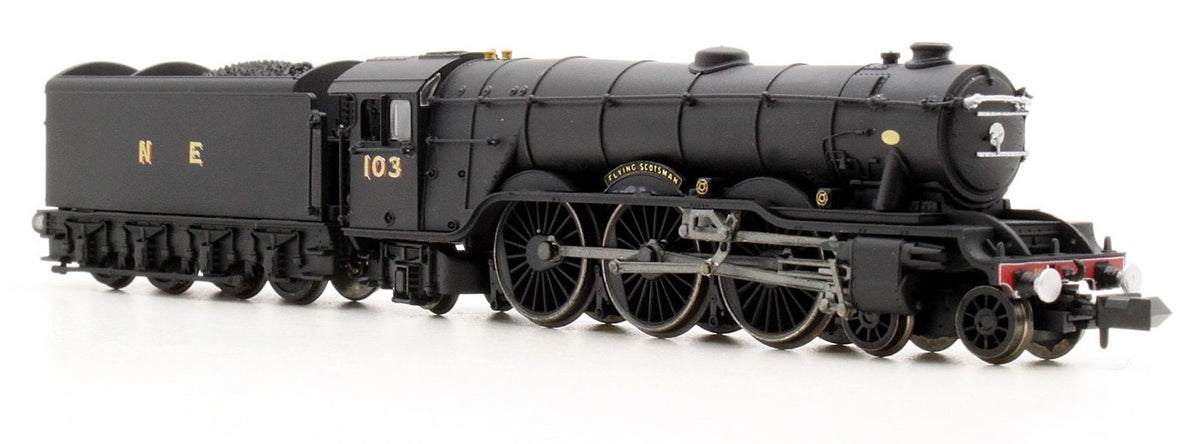 Dapol 2S-011-002 A10 Flying Scotsman 103 Wartime Black NE Steam ...