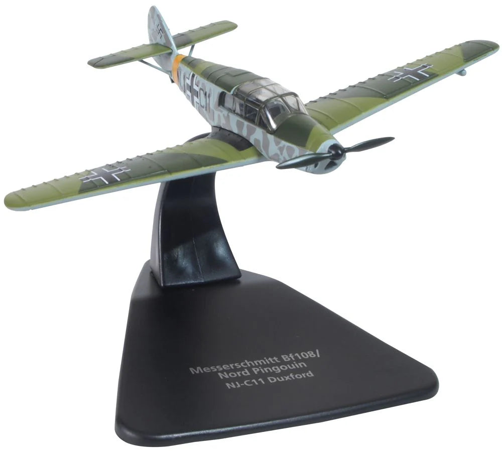 Oxford Diecast AC107 Messerschmitt Bf108 Nord Pingouin NJ-C11 – Rails