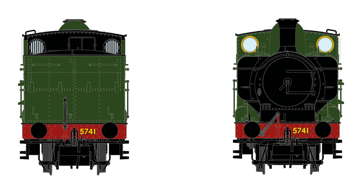 Accurascale ACC2971 5700 Class 57xx Pannier Tank - GWR Green 0-6-0 Tank ...