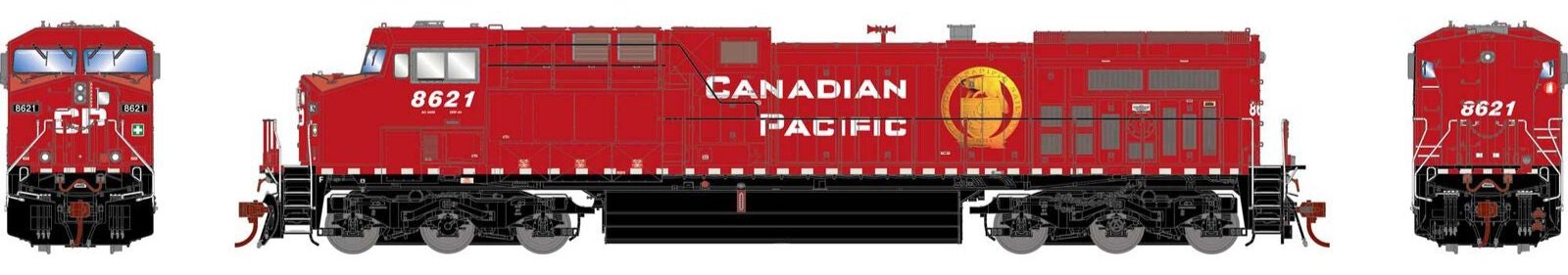 Athearn ATHG2063 HO GEN AC4400CW Locomotive w/DCC & – Rails